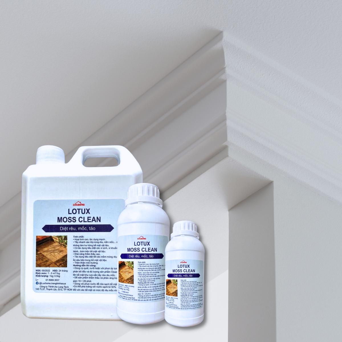 Nước tẩy mốc Lotux Moss Clean